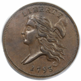 1793 Liberty Cap ½¢ PCGS 5194867 • Coin Rarities Online