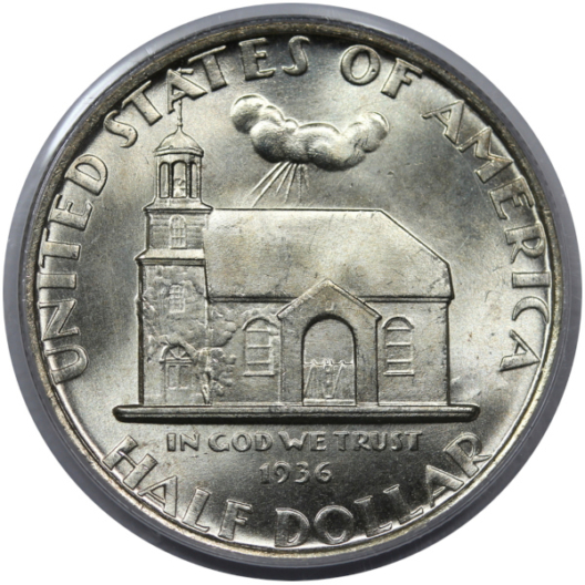 1936 Delaware 50¢ PCGS 4755313 • Coin Rarities Online
